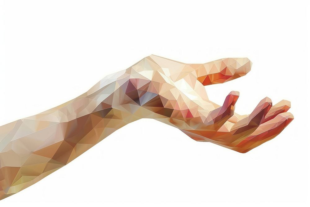 Hand finger art white background. | Premium Photo Illustration - rawpixel