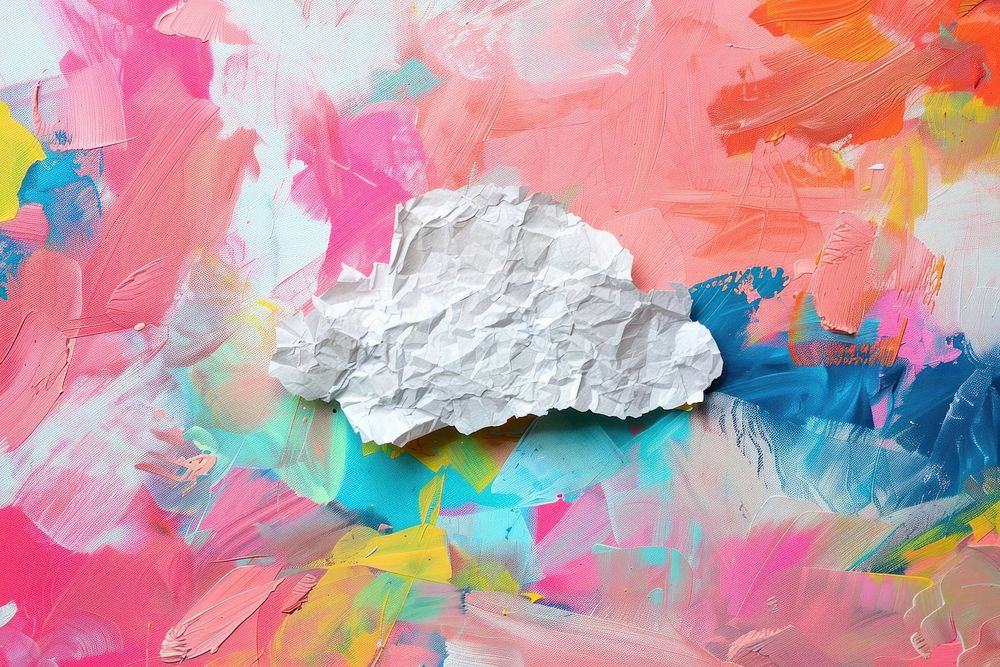 Cloud art abstract painting. | Free Photo Illustration - rawpixel