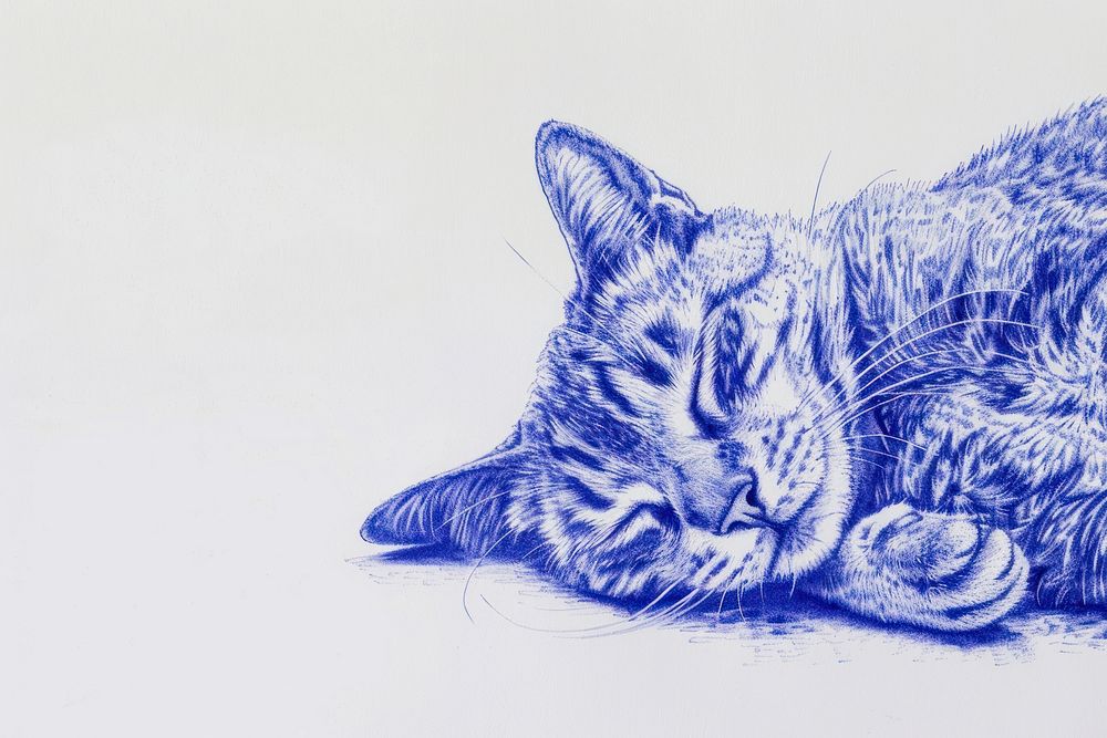 Vintage drawing devin rex cats | Free Photo Illustration - rawpixel