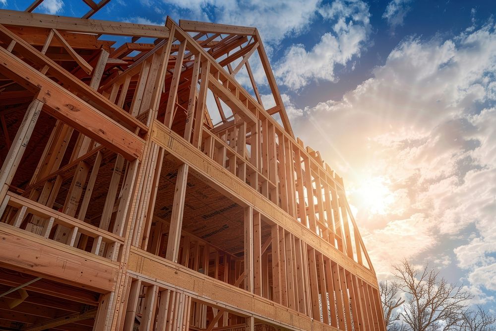 construction wooden timber framing lumber | Free Photo - rawpixel