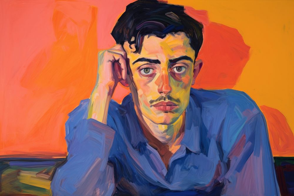 Portrait writer painting photography person. | Free Photo Illustration ...