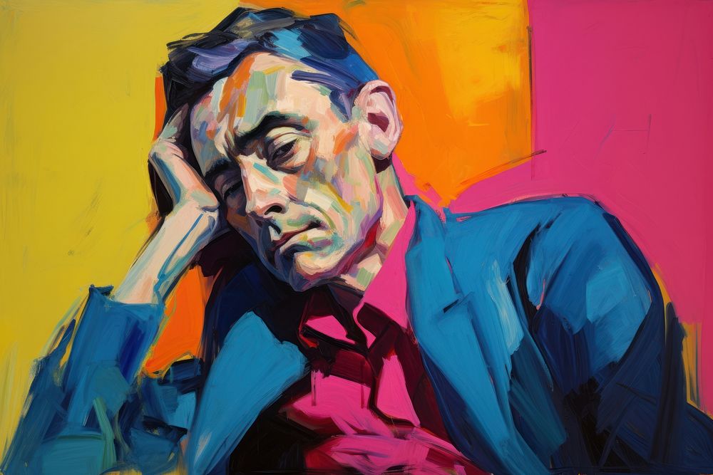 Portrait writer painting photography person. | Free Photo Illustration ...