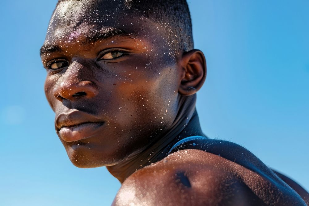 African american male shoulder face | Free Photo - rawpixel