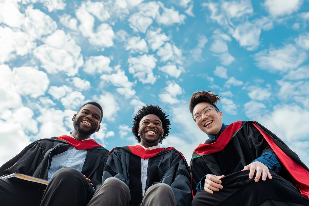 Graduation groupshot clothing student. | Free Photo - rawpixel