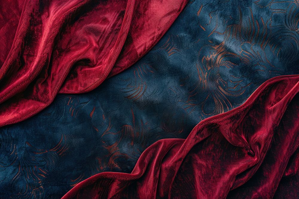 Japanese red velvet pattern person | Free Photo - rawpixel