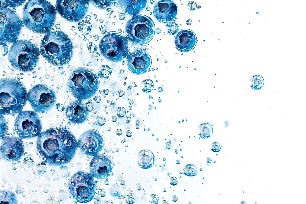 Blueberries oil bubble blueberry produce | Free Photo - rawpixel