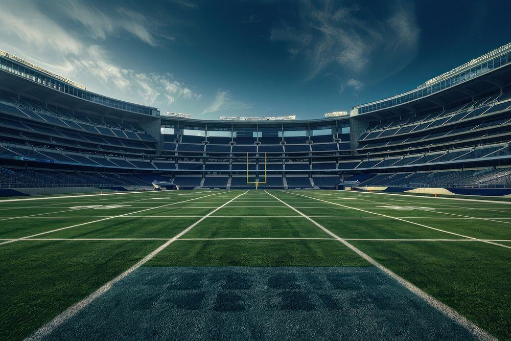 American football stadium architecture building | Free Photo - rawpixel