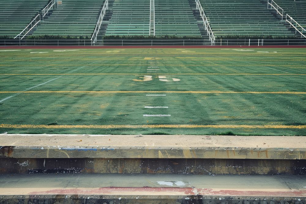 American football stadium field. | Free Photo - rawpixel