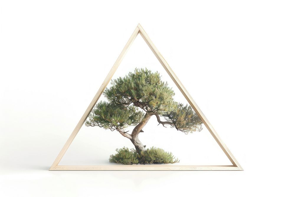 Japanese Tree tree triangle plant. | Free Photo - rawpixel