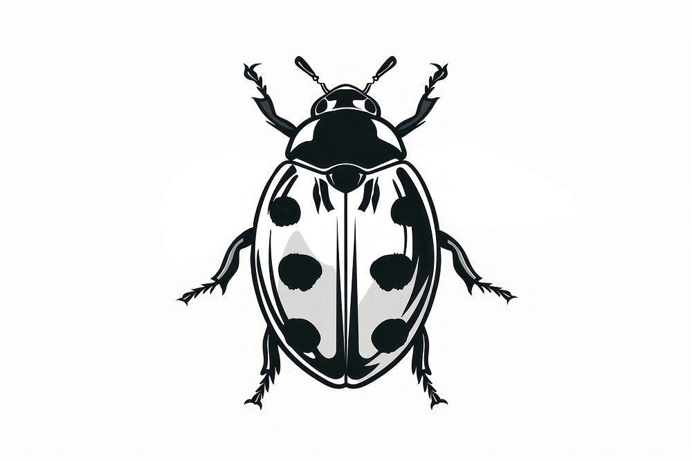 Ladybug ammunition weaponry stencil. | Free Photo Illustration - rawpixel