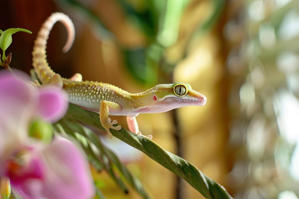 Thai gecko wildlife reptile animal. | Free Photo - rawpixel