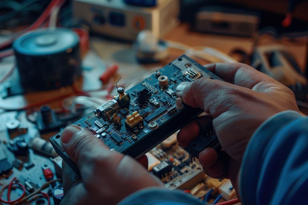 Hands disassembling remote control electronics | Free Photo - rawpixel