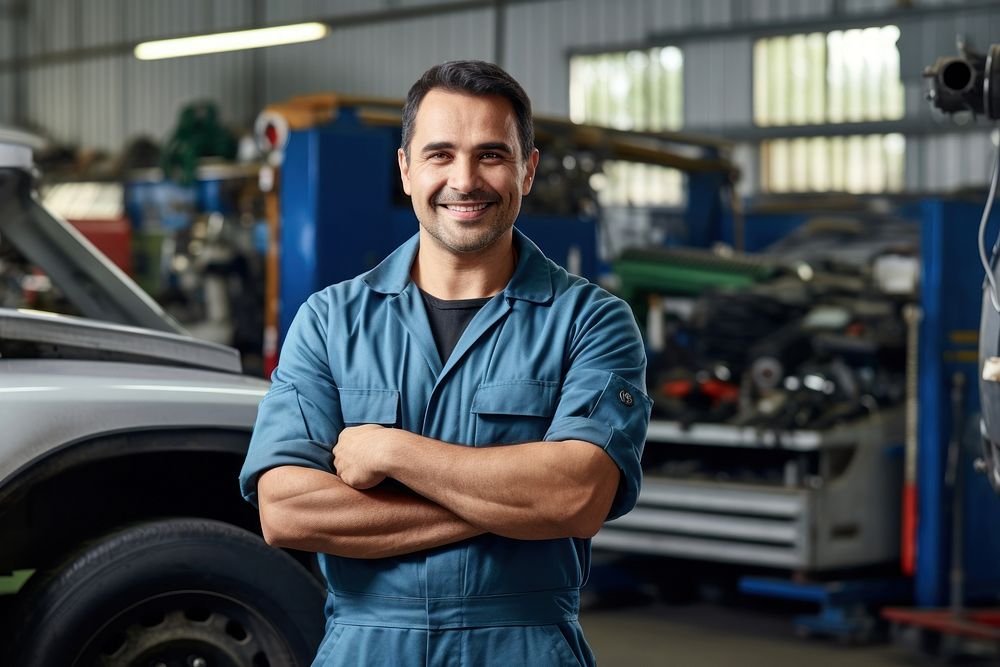 Cuban mechanic smiling transportation manufacturing | Free Photo - rawpixel