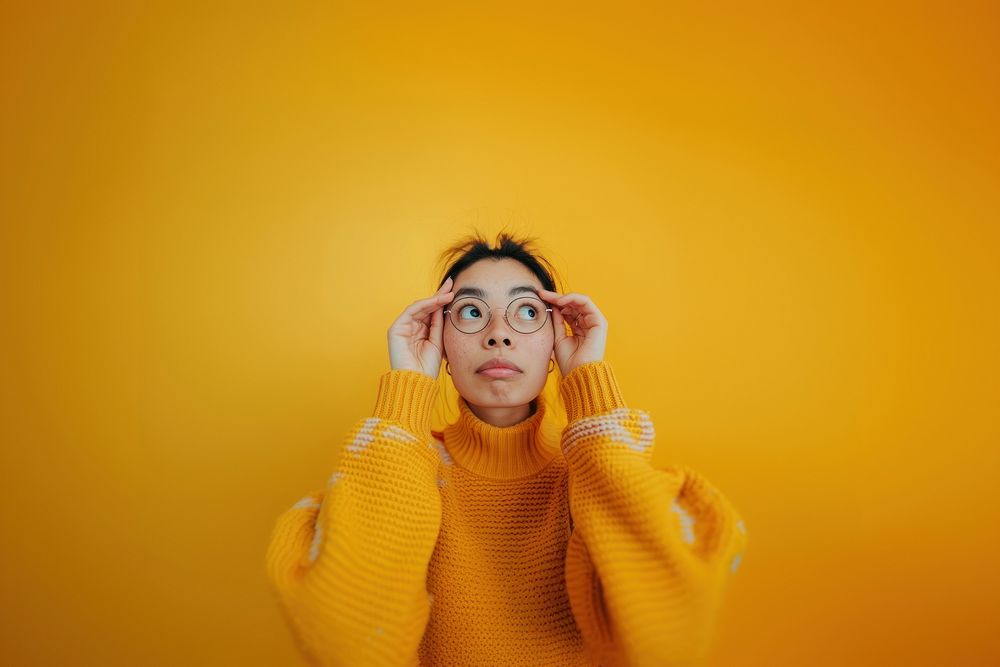 Asian woman roll eyes portrait | Premium Photo - rawpixel