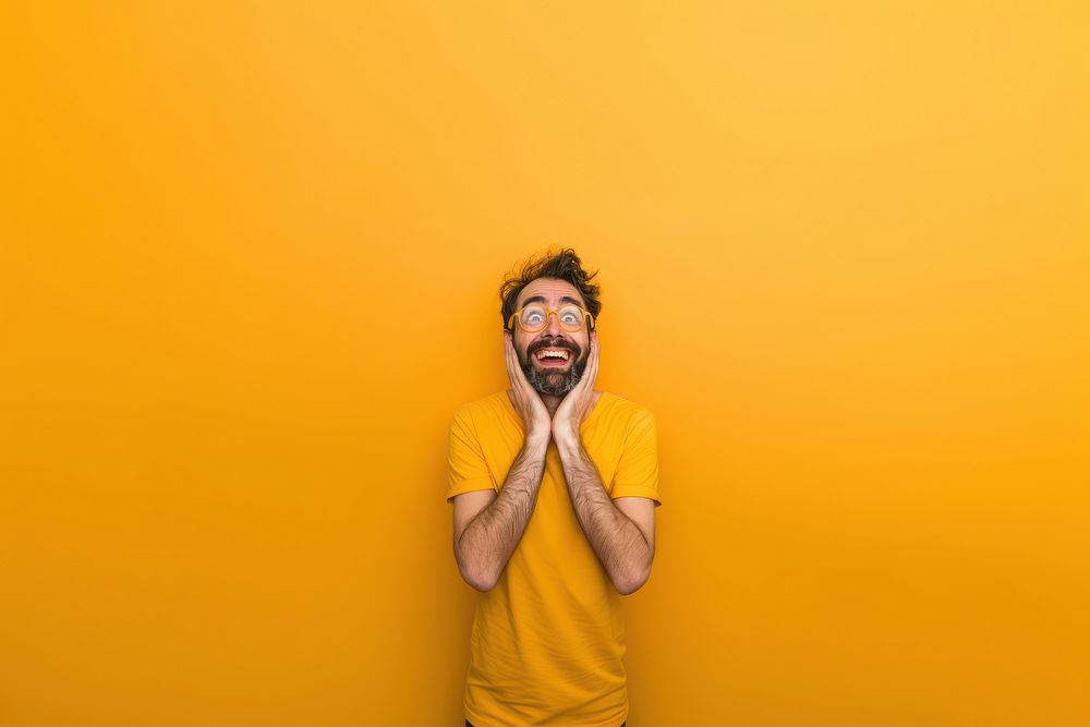 Europe man hands cupping face | Free Photo - rawpixel