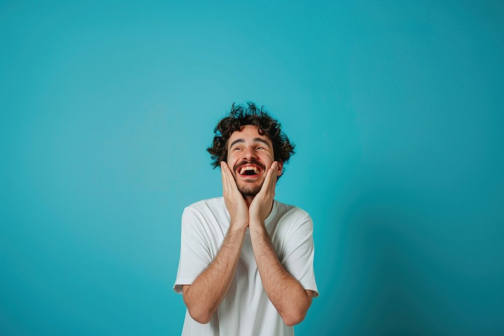 Europe man hands cupping face | Premium Photo - rawpixel