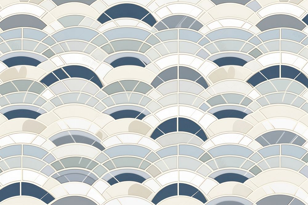 Japanese wave tile pattern architecture | Free Photo - rawpixel
