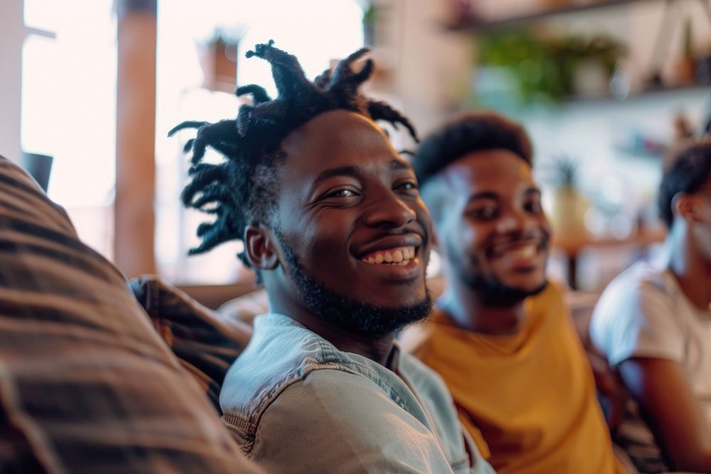 Black South African man laughing | Free Photo - rawpixel