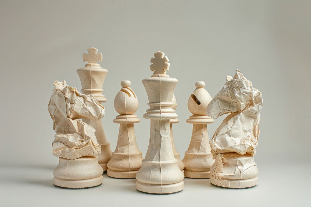 Chess style crumpled game. | Free Photo - rawpixel