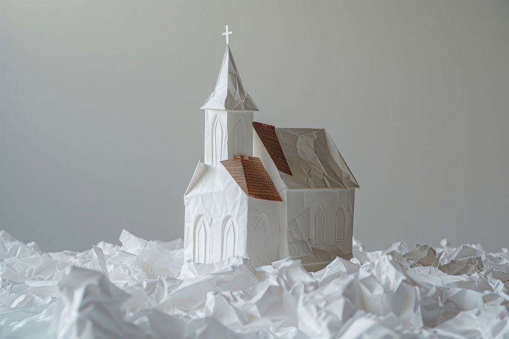 Church style crumpled paper food. | Free Photo - rawpixel