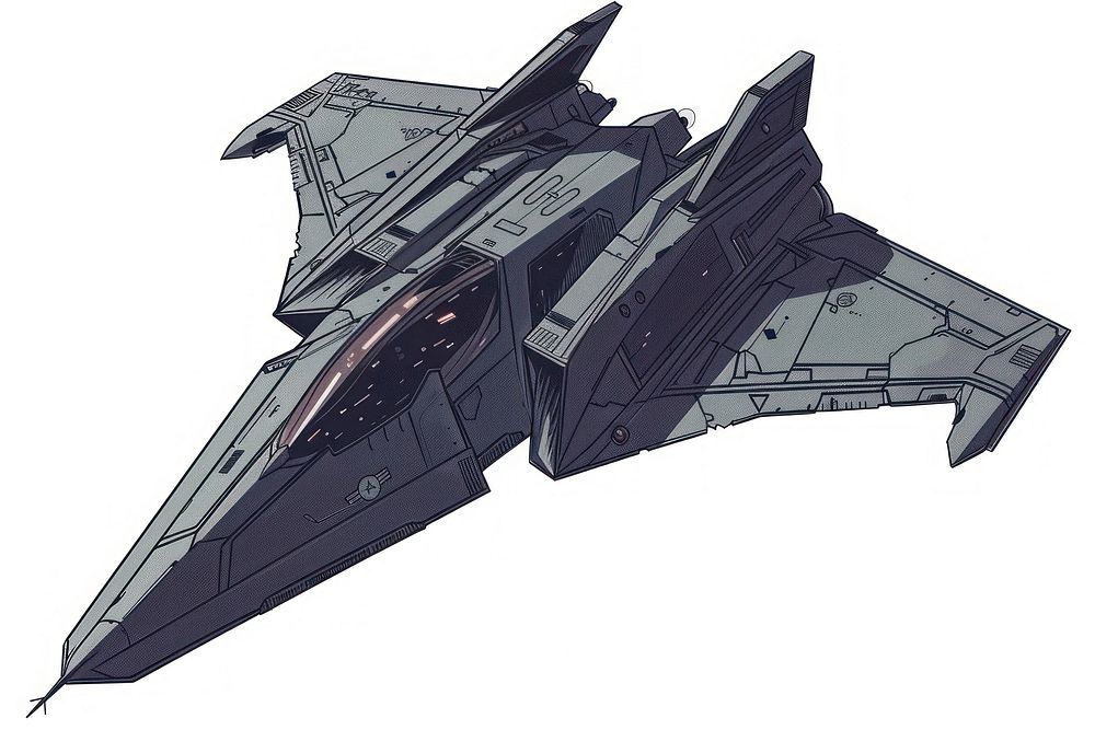 Nighthawk Stealth Fighter aircraft flat | Free Photo Illustration ...