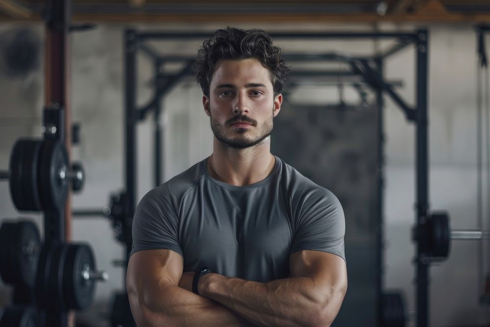 Personal trainer gym person photo | Free Photo - rawpixel