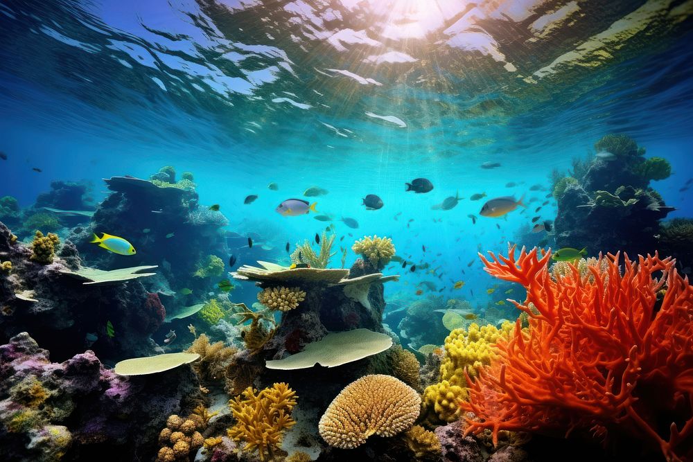 Similan Islands underwater reef fish. | Free Photo - rawpixel