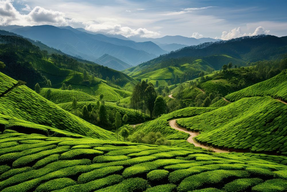 Hills Munnar landscape plantation rolling. | Free Photo - rawpixel