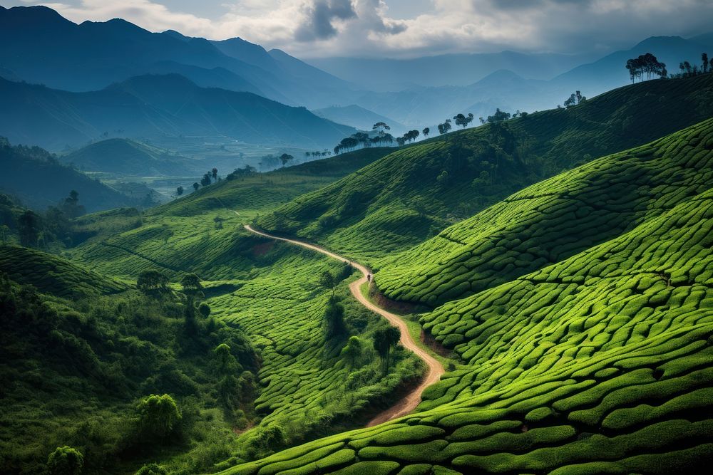 Hills Munnar landscape plantation mountain. | Free Photo - rawpixel