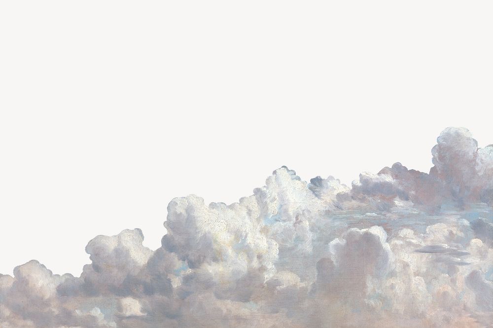 Vintage cloud illustration psd. Remixed | Free PSD Illustration - rawpixel