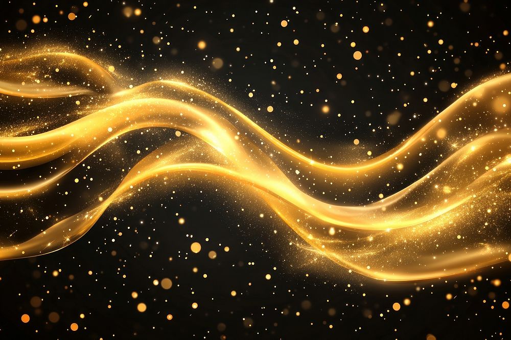 Golden wave light background elegant | Free Photo Illustration - rawpixel