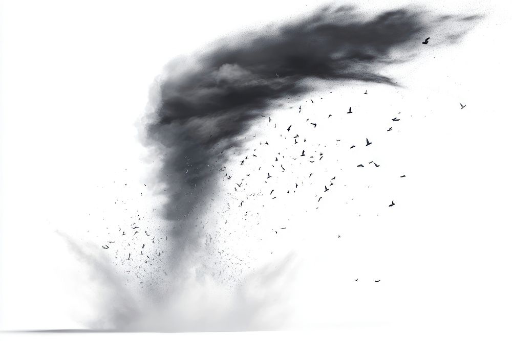 Tornado storm birds astronomy. | Free Photo - rawpixel