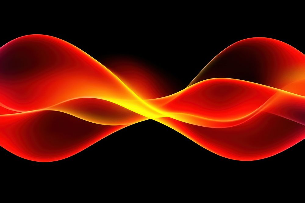 Red sound waves abstract art | Free Photo - rawpixel