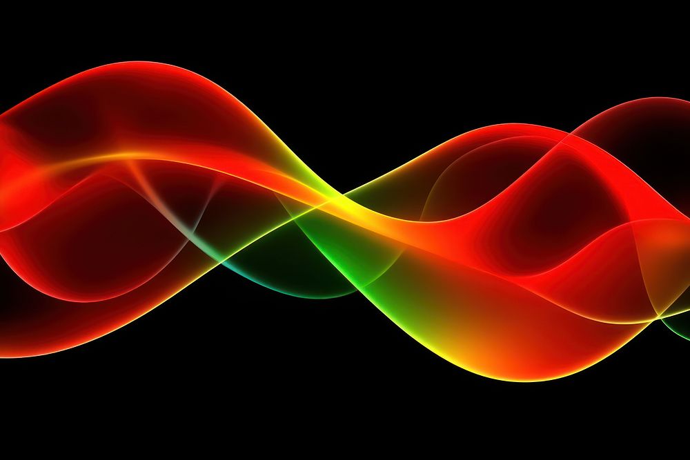 Red sound waves abstract art | Free Photo - rawpixel
