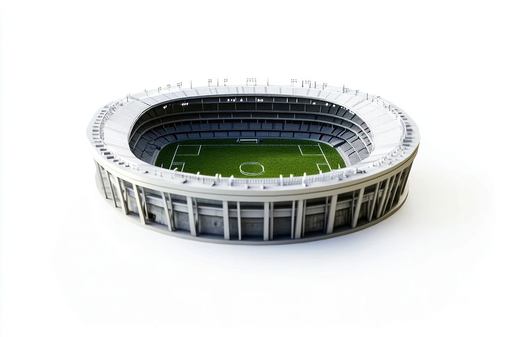Football stadium architecture arena miniature. | Free Photo - rawpixel