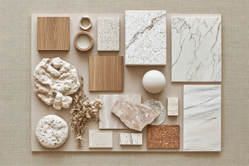material board showing interior design | Free Photo - rawpixel