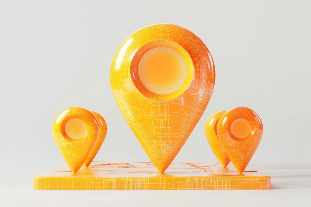 Location pin illustration graphic digital. | Free Photo Illustration ...