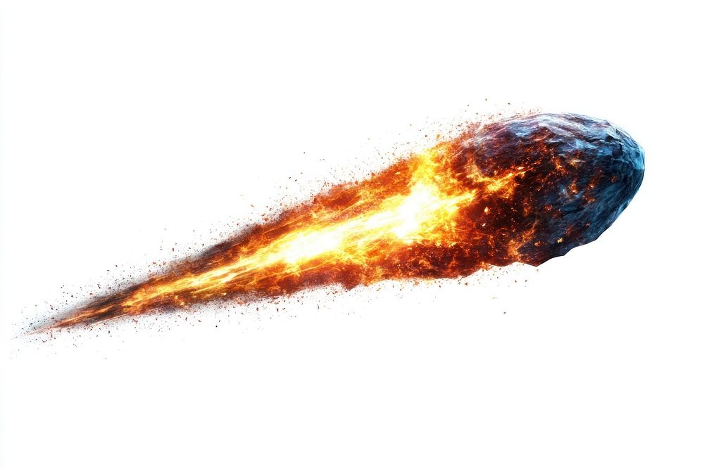 High-speed fire meteor flame space | Free Photo Illustration - rawpixel