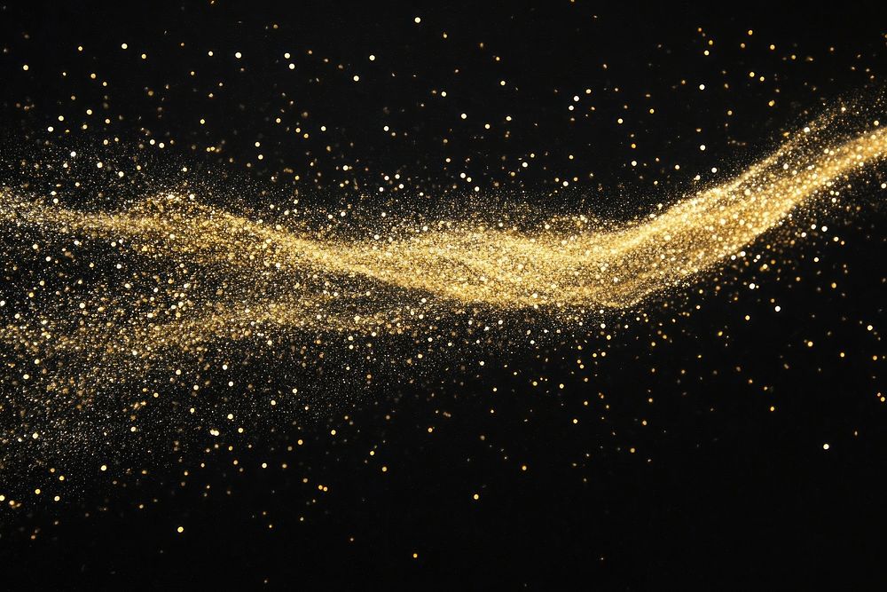 Glitter wave background glittering particles. | Free Photo Illustration ...