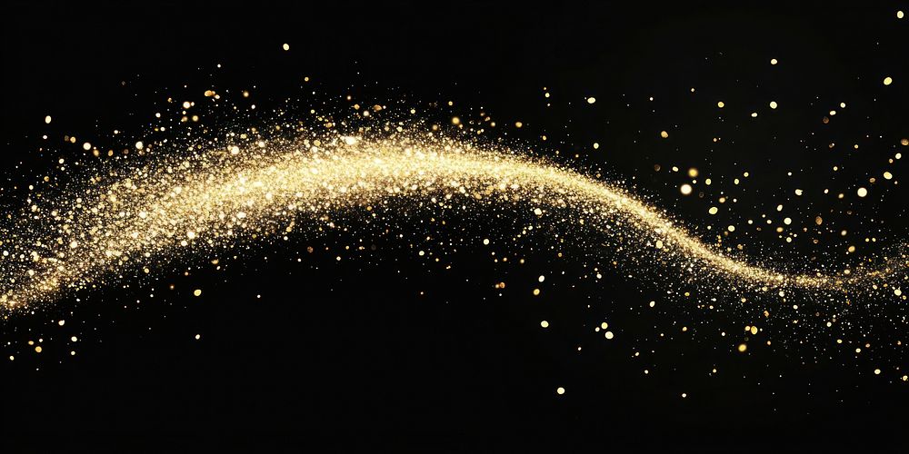 Glitter wave background sparkling particles. | Free Photo Illustration ...