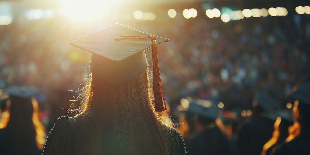Graduation ceremony with sunlight glow. | Free Photo - rawpixel