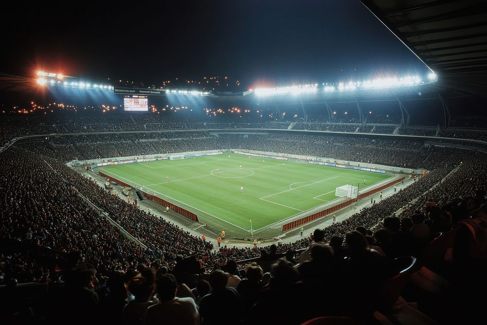 Stadium full people spectators outdoors | Free Photo - rawpixel