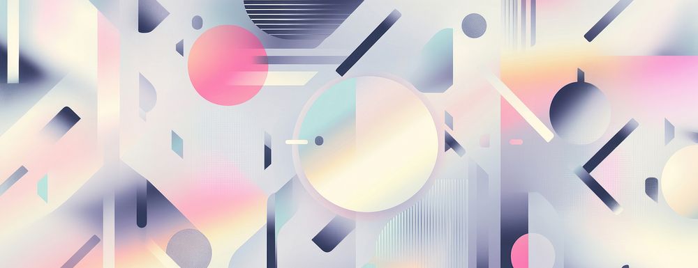 White gradient wallpaper geometric abstract | Free Photo Illustration ...