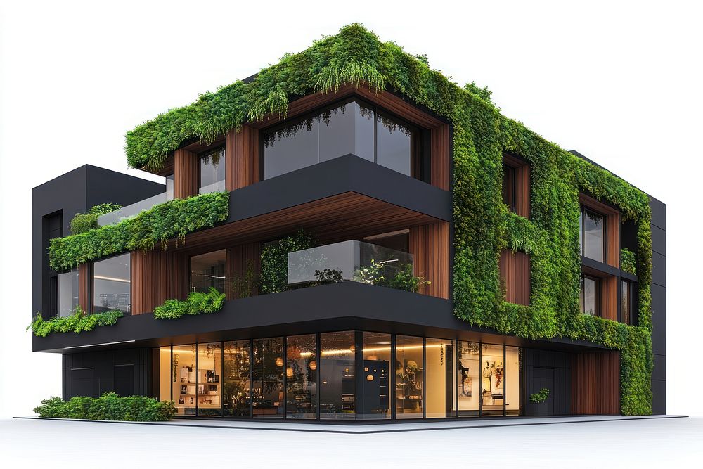 Real contemporary retail building architecture | Free Photo - rawpixel