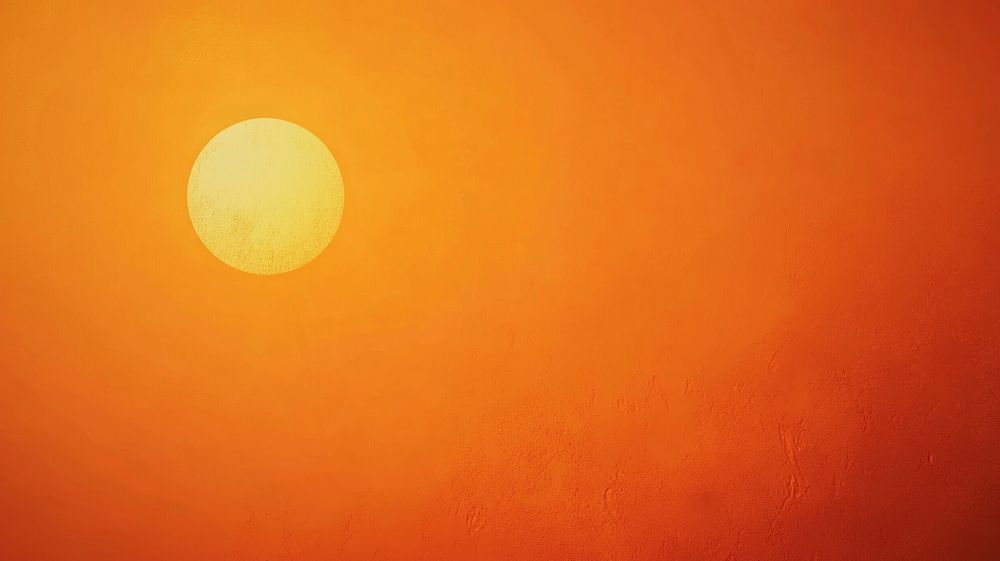 Gradient background sun orange tones. | Free Photo - rawpixel