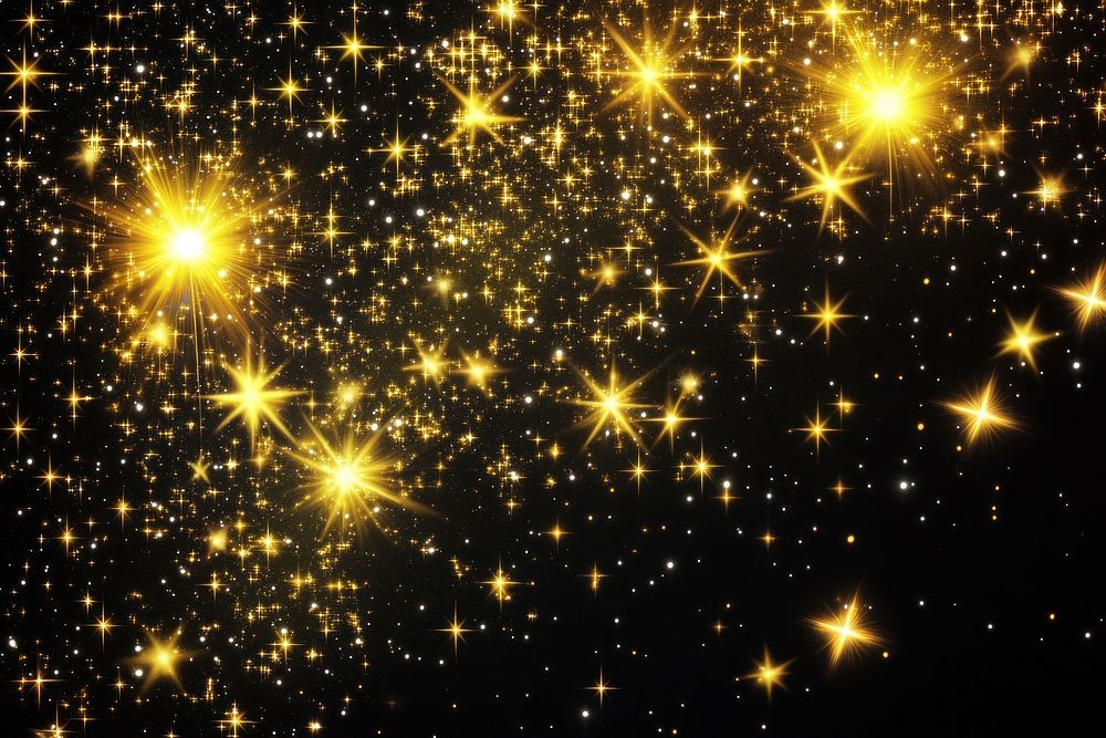Sparkling stars png lights night | Free Photo - rawpixel