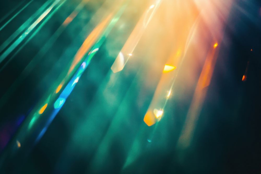 Colorful light reflections ethereal flare | Free Photo - rawpixel