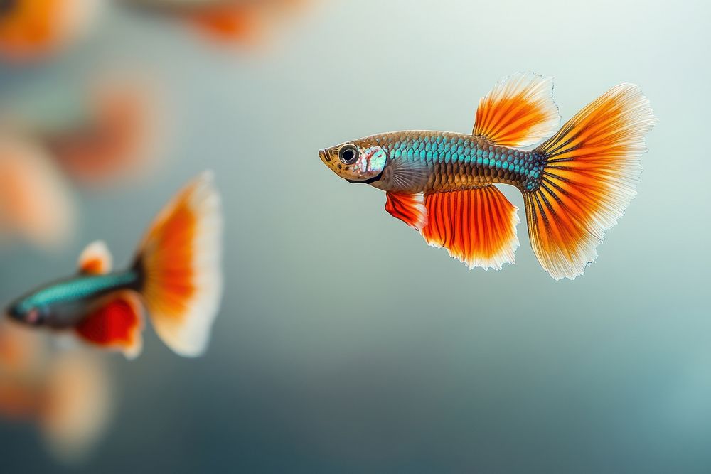 Guppy fish aquatic guppy underwater. | Free Photo - rawpixel