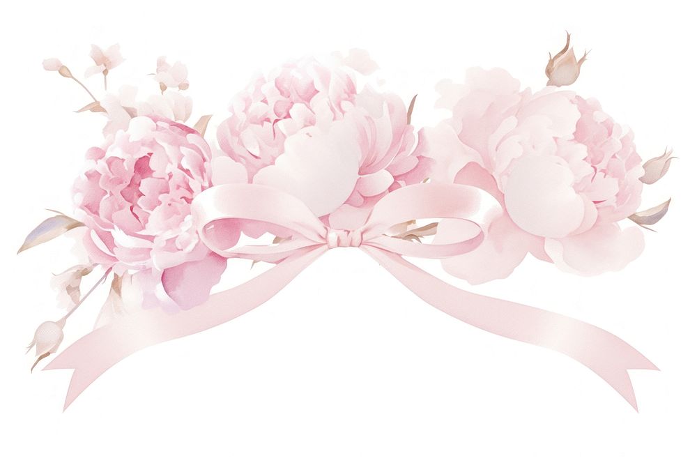 Coquette frame illustration flower pastel. | Free Photo Illustration ...