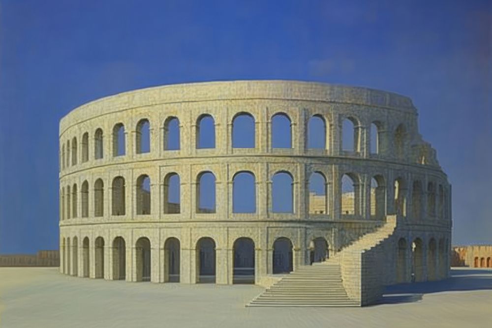Colosseum architecture landmark historical. | Free Photo Illustration ...